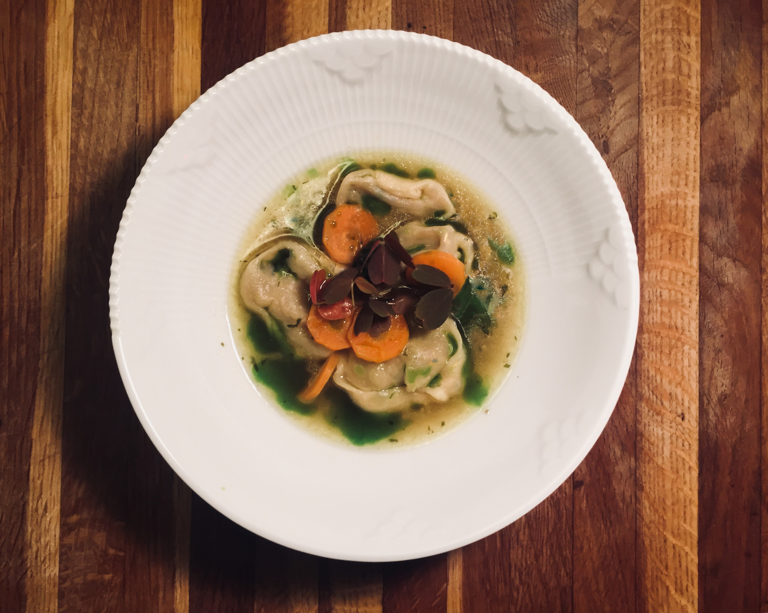 Kreplach – jødisk fyldt pasta